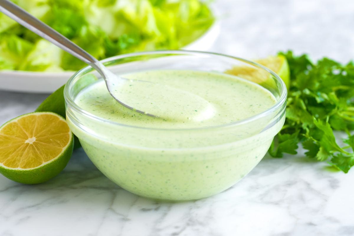 Creamy Cilantro Lime Dressing Recipe - Studio Food